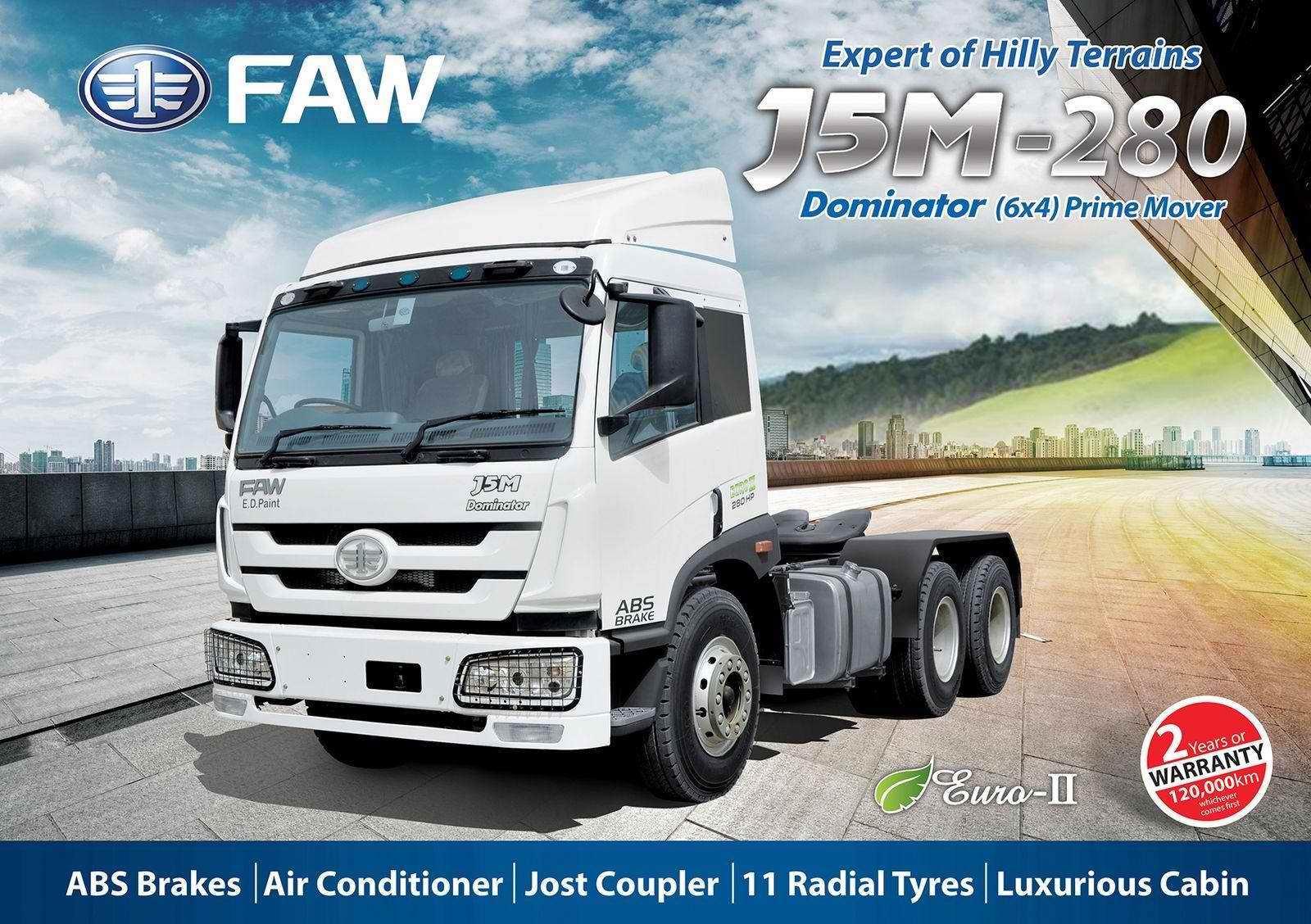 FAW 280 HP Dominator - Al Haj Faw motors Pakistan